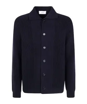 LARDINI Button-up Knitted Cardigan