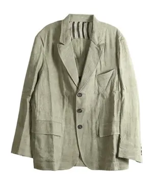 ZIGGY CHEN Long-sleeve Suit Jacket - Nude