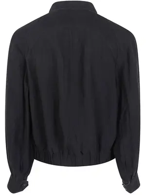 ZIGGY CHEN Cropped Aviator Jacket