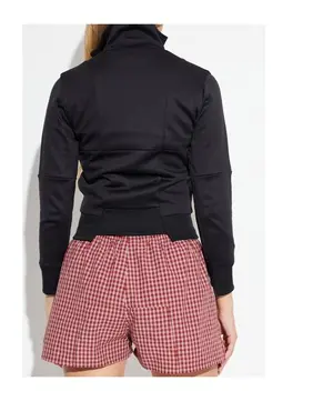 Vetements Stand Up Collar Zipped Sweatshirt