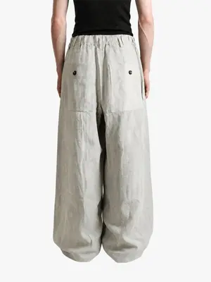 ZIGGY CHEN Casual Trousers With Belt Loops