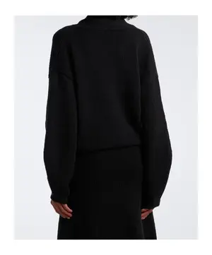 AYA MUSE Kena Wrap Cotton Top - Black