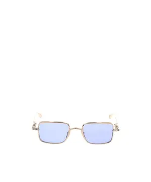 Chrome Hearts Square Frame Sunglasses - Blue
