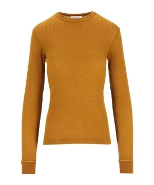 FORTE_FORTE Long-sleeved Sweater - Brown