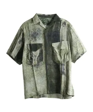 ZIGGY CHEN Oversized Digital Printed Shirt - No