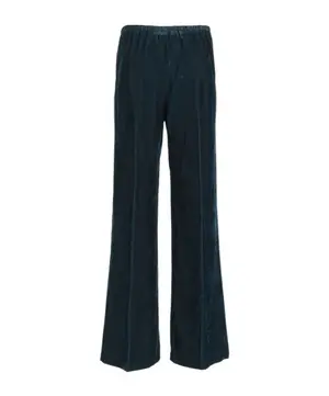 FORTE_FORTE Two-tone Striped Trousers