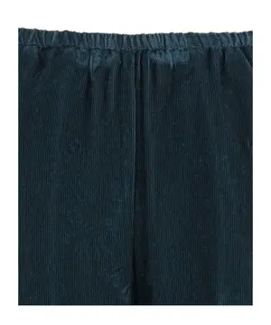 FORTE_FORTE Two-tone Striped Trousers