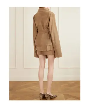 Khaite Alder Belted Jacket
