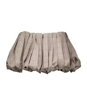 Miu Miu Pleated Midi Skirt - Tabacco