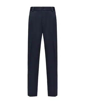 Moncler Casual Trousers With Belt Loops - Dark Blue