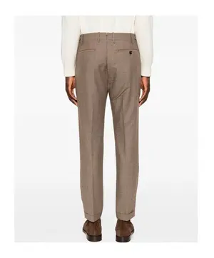 BERWICH Pleated Wool Trousers