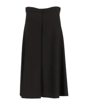 FORTE_FORTE Grain De Poudre Midi Skirt - Black