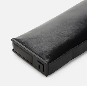 Elisabetta Franchi Patent-effect Clutch Bag