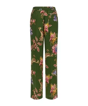 Etro Floral Print Trousers
