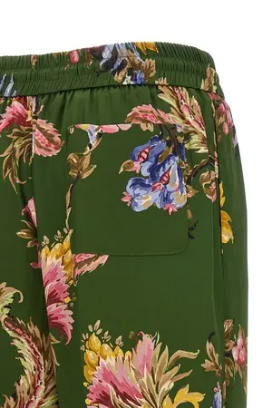 Etro Floral Print Trousers