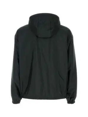 Prada Zip-up Hooded Reversible Jacket