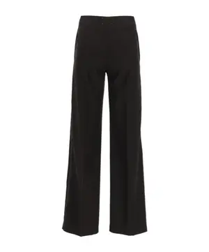 FORTE_FORTE Pois Jacquard Wide-leg Pants