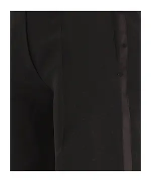 FORTE_FORTE Pois Jacquard Wide-leg Pants