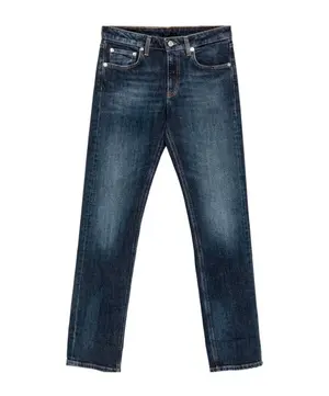 DONDUP Coco Faded Straight-leg Jeans - Blue