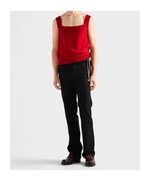 Prada Shetland Wool Tank Top