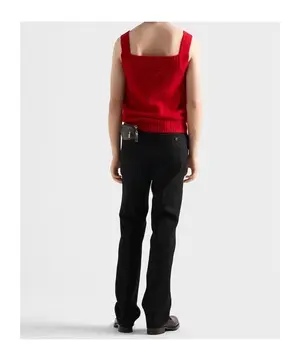 Prada Shetland Wool Tank Top