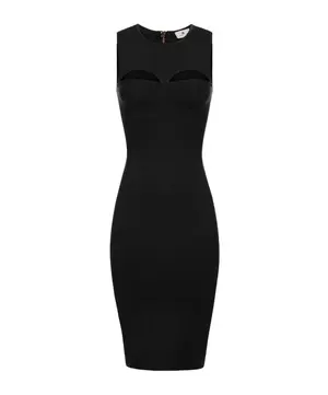 Elisabetta Franchi Sleeveless Cut-out Dress