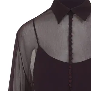 Ermanno Scervino Sheer Button-front Top