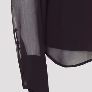 Ermanno Scervino Sheer Button-front Top