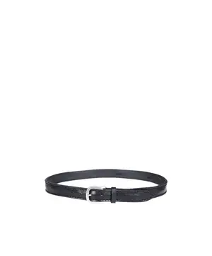 Orciani Adjustable Waist Belt - Black