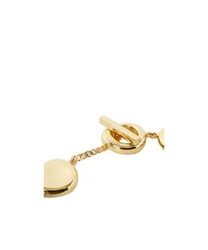 JOSEPH Bean Gilded Disc Necklace