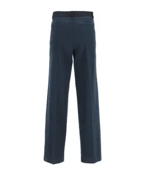 FORTE_FORTE Belted Twill Chino Pants