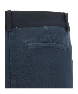 FORTE_FORTE Belted Twill Chino Pants