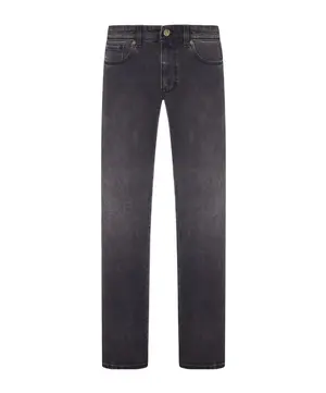 Incotex Belt Loop Jeans - Black