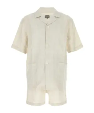 Zegna Embroidered Linen Pyjama