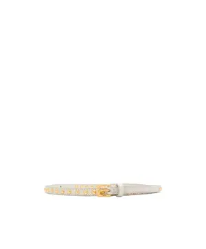 Prada Buckle Belt - Ivory