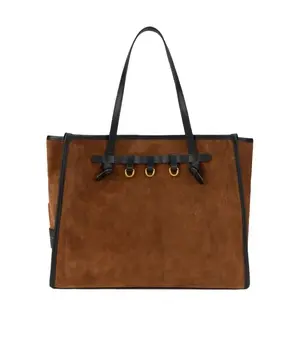GIANNI CHIARINI Double-handle Tote Bag - Brown