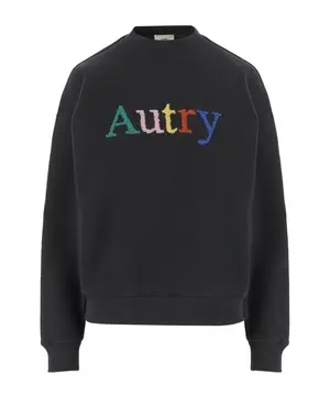 AUTRY Crew-neck Sweatshirt - Black