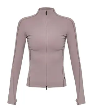 On Zip-front Performance Top - Purple