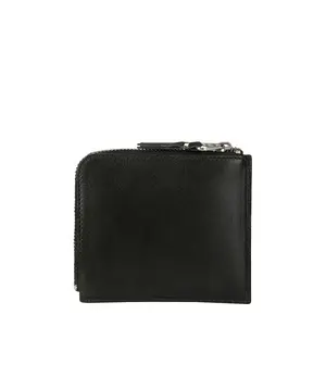 Comme Des Garçons Eyelet Detailed Zip-up Wallet