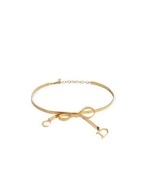 Dior Cd Ribbon Choker