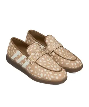 ADIDAS ORIGINALS Animal Print Loafers - Nude