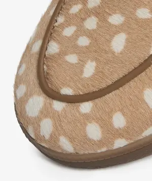 ADIDAS ORIGINALS Animal Print Loafers - Nude