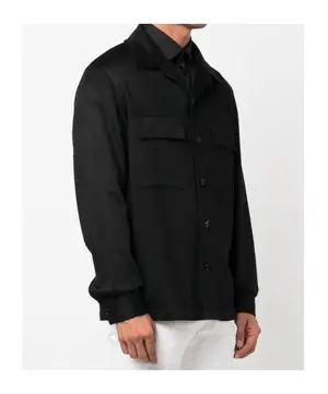 Zegna Oasi Buttoned Straight Hem Shirt