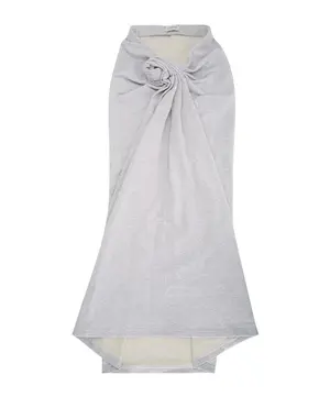 Magda Butrym Draped Knot Maxi Skirt