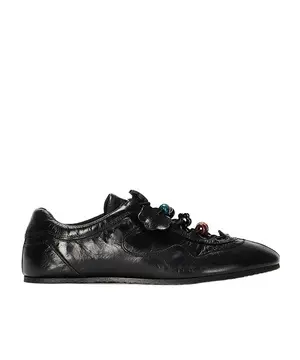 Cecilie Bahnsen Lace-up Low-top Casual Shoes - Black