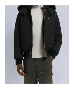 Moose Knuckles Zip-up Bomber Jacket