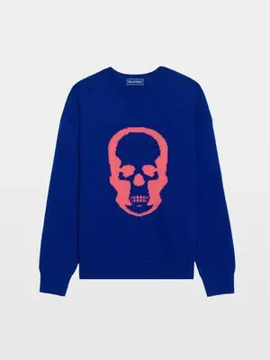 Zadig&Voltaire Overfav Cashmere Sweater - Bleu Pellat