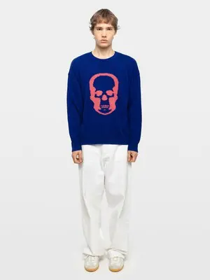 Zadig&Voltaire Oversized Sweater - Bleu Pellat