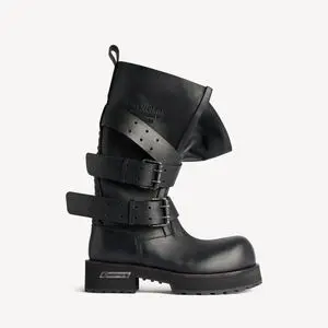 Balenciaga Venom High Boot - Black