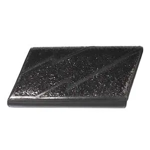 TERRY DE HAVILLAND Mia Clutch Bag Glitter - Black